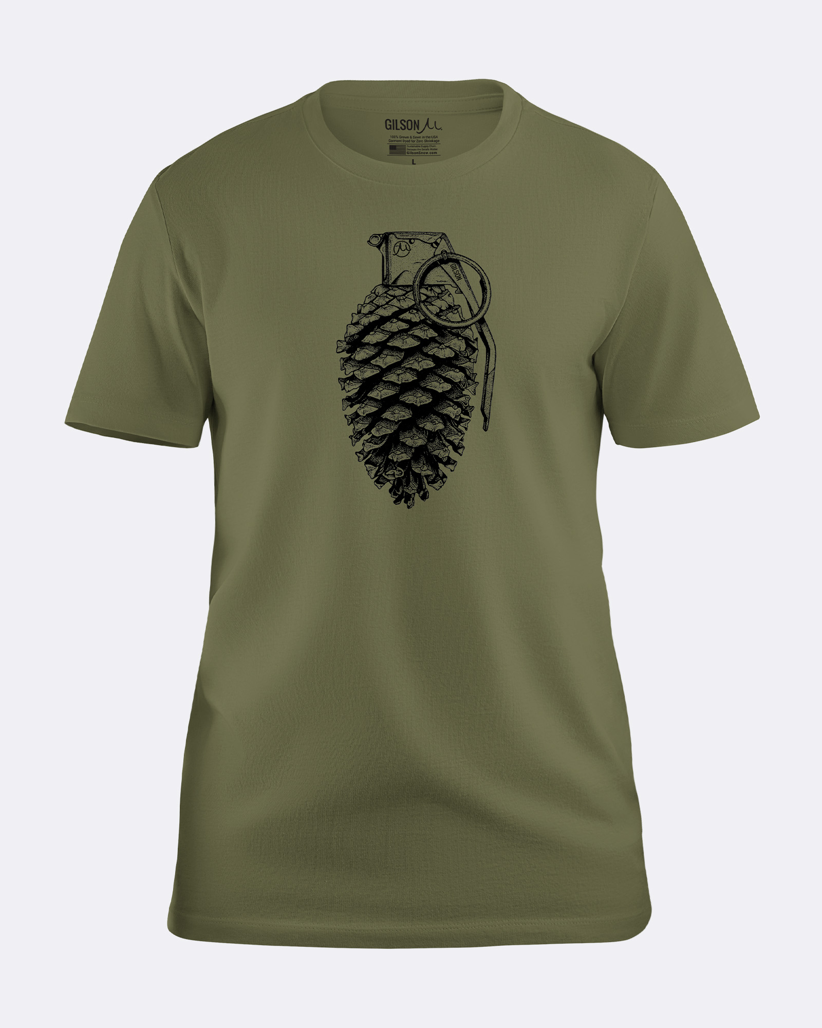 Gear - Pine Grenade Tee | Gilson Snow