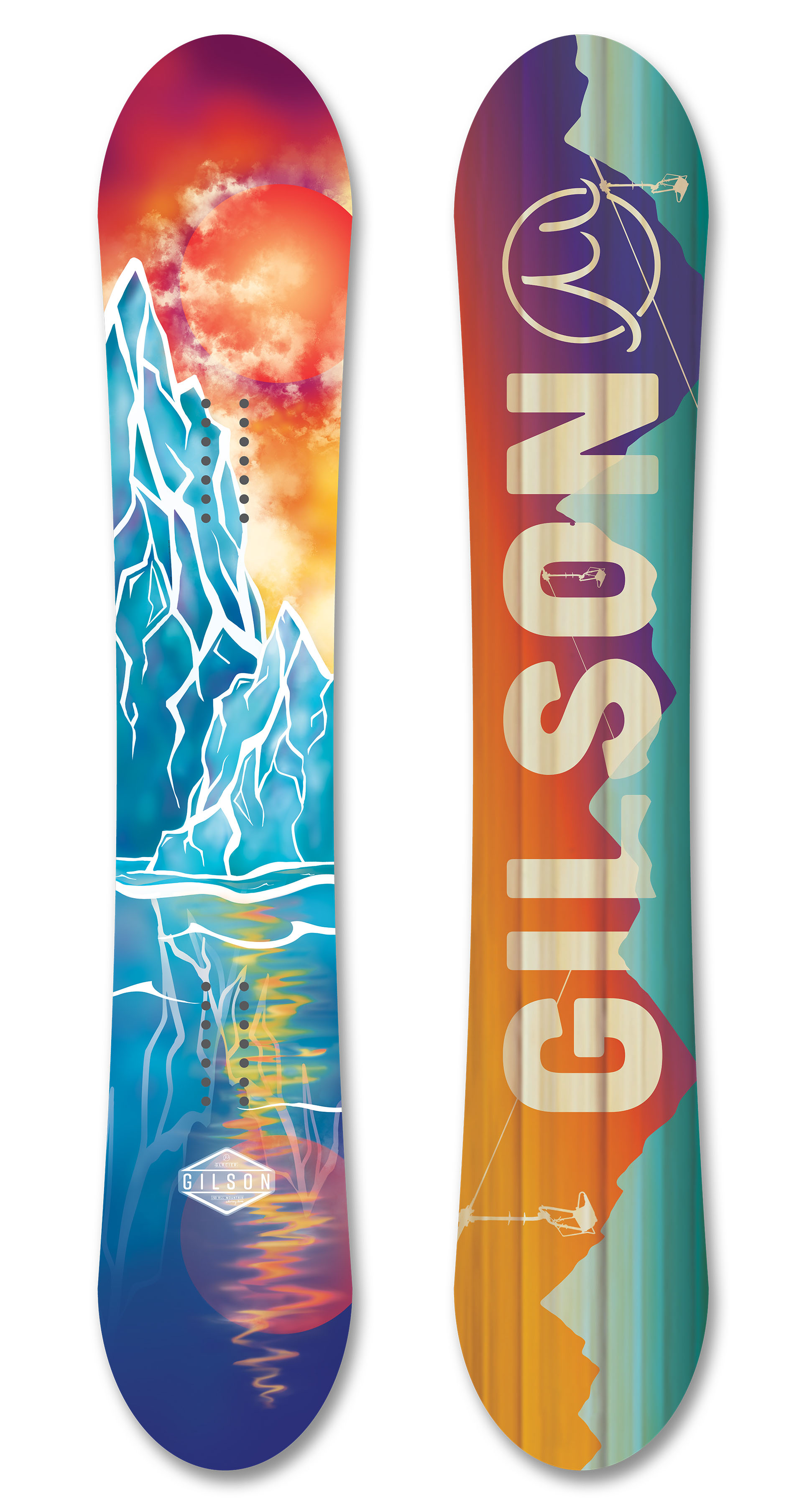 American Made Snowboards - Glacier | Gilson Snow