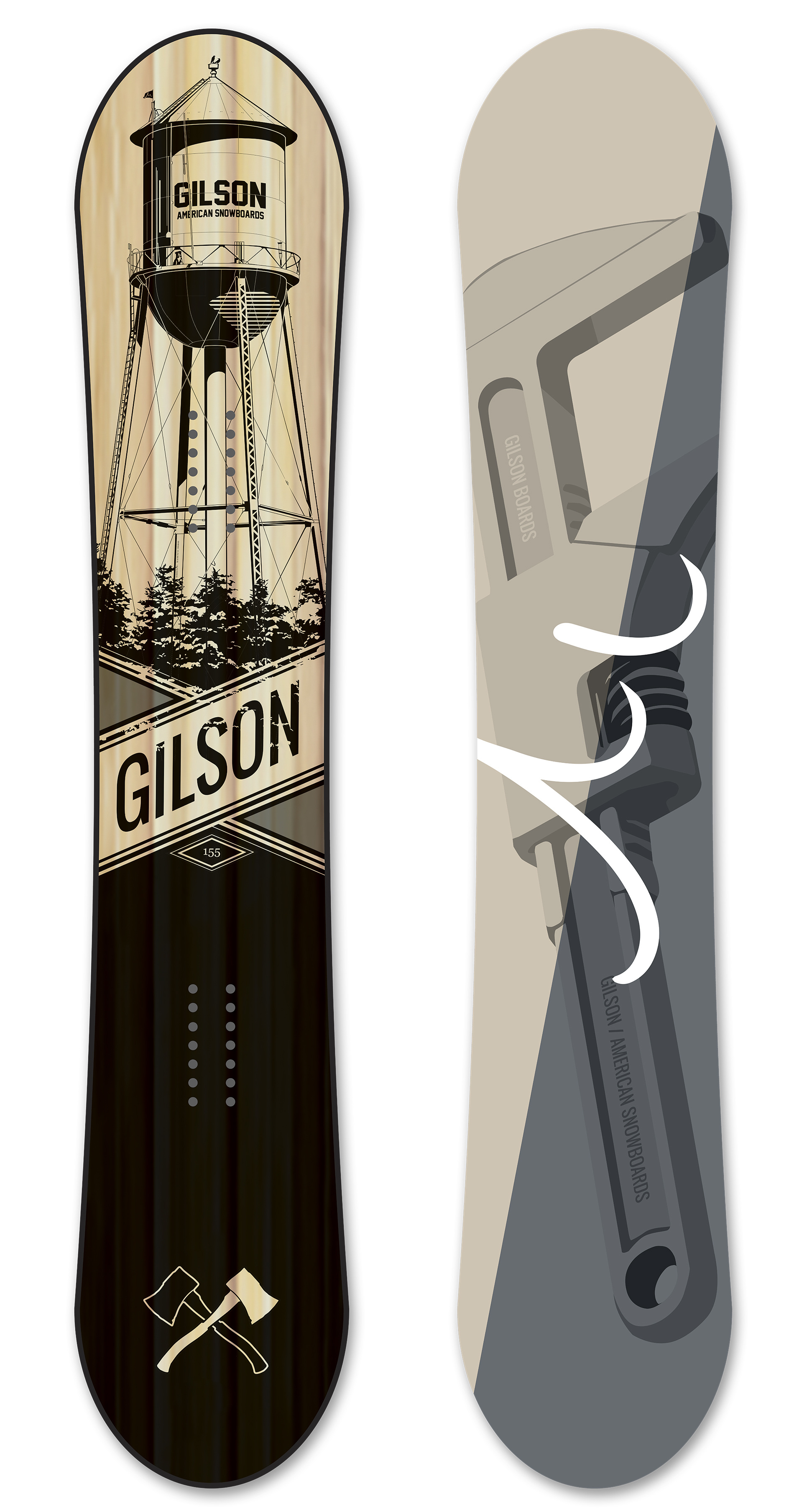 American Made Snowboards - Pioneer | Gilson Snow